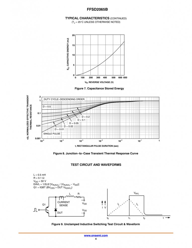 FFSD2065B datasheet page 4