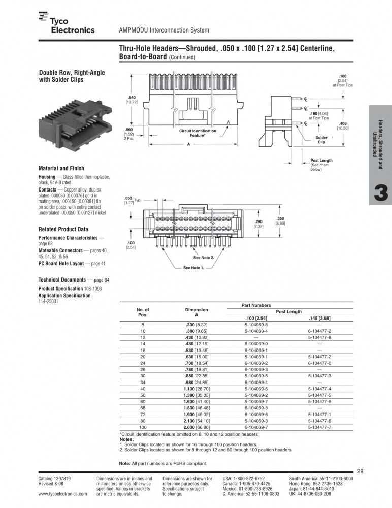 AMPMODU System 50 technical page 5