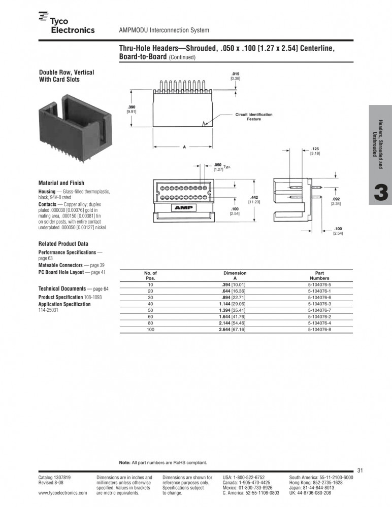 AMPMODU System 50 technical page 7