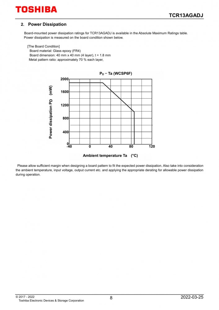 TCR13AGADJ datasheet page 8