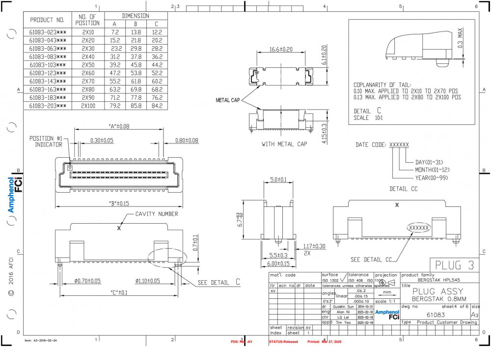 Amphenol 61083 drawing page 4