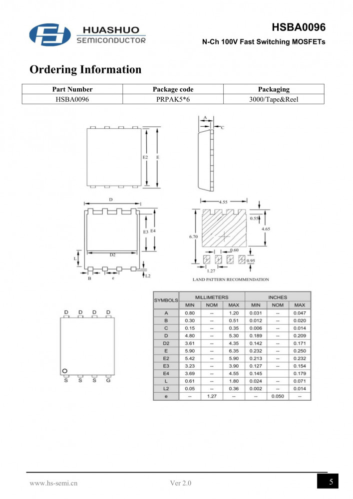 HSBA0096 technical document page 5