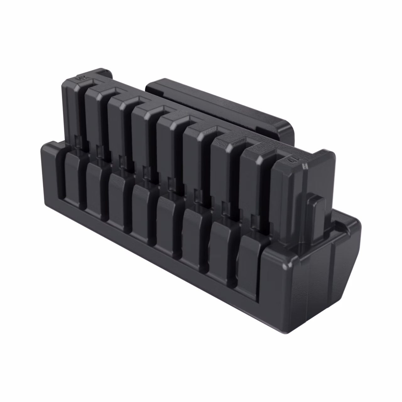 1.50mm Pitch, Micro-Lock Plus Receptacle Crimp Housing, Single Row, Positive Lock, 8 Circuits, Black for sale