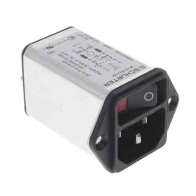SCHURTER DC12.1222.101 Plugs and Receptacles Chip