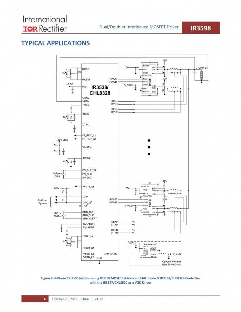 IR3598 datasheet page 4