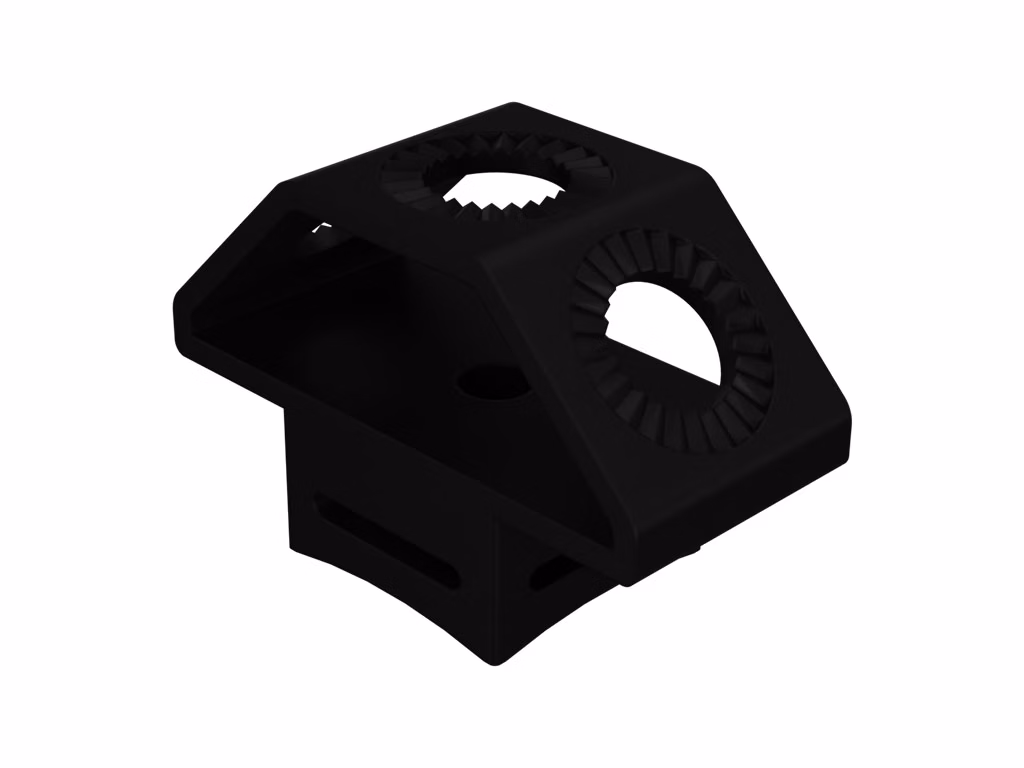 PIM Mitigation 3-way Stand-off Adapter with Three 3/4