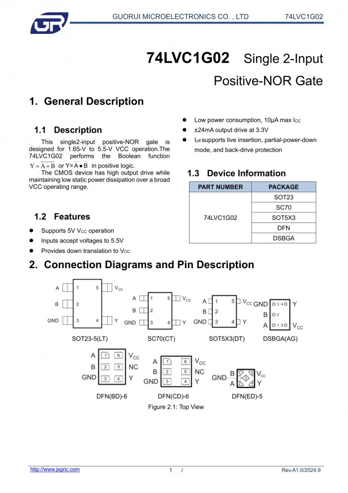 Technical document page 1
