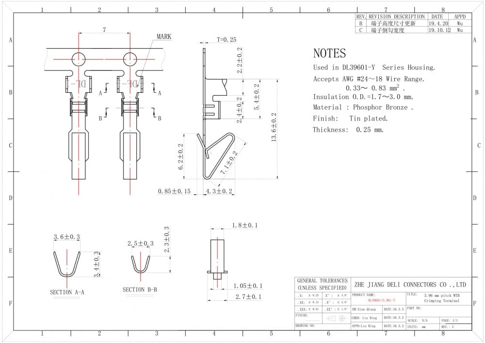 DLL 3.96-T technical document page 6