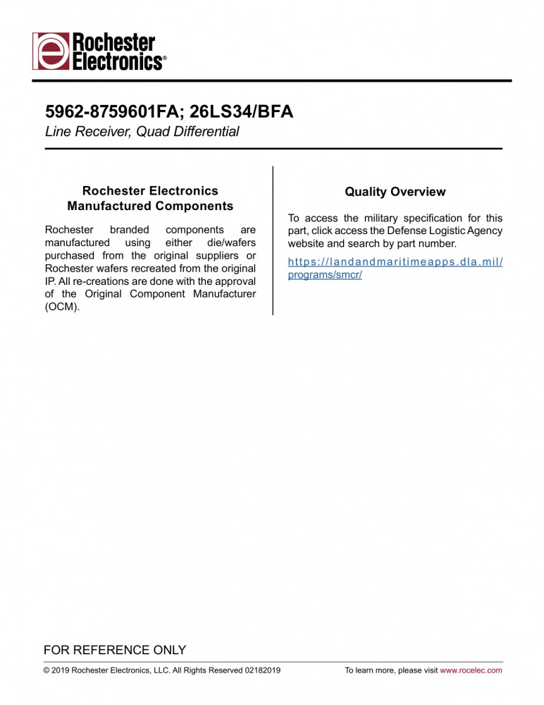 26LS34SC technical document preview