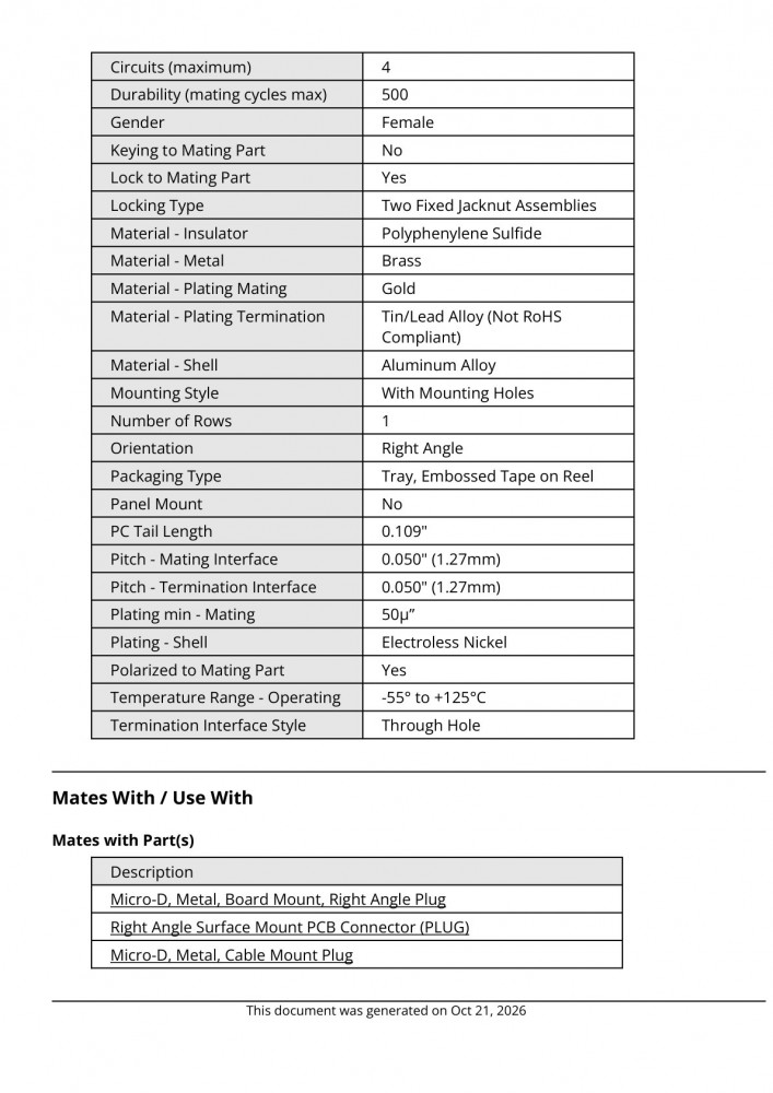 Product document image, page 2
