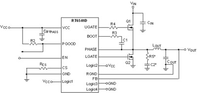 RT6541D - High Efficiency Single Synchronous Buck PWM Controller for sale