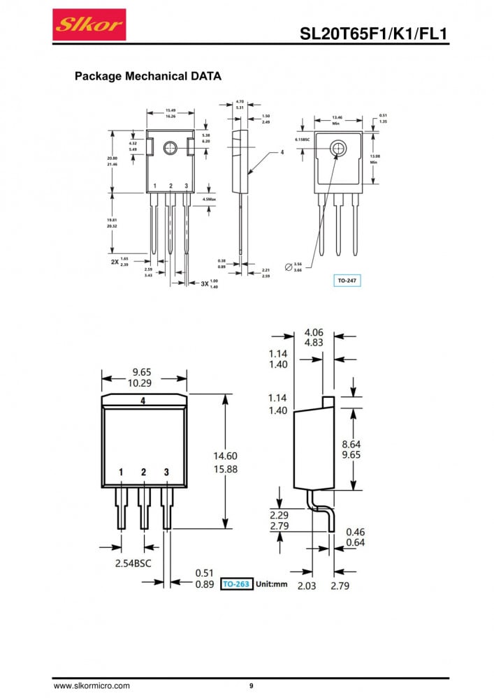 SL20T65F1 datasheet page 9