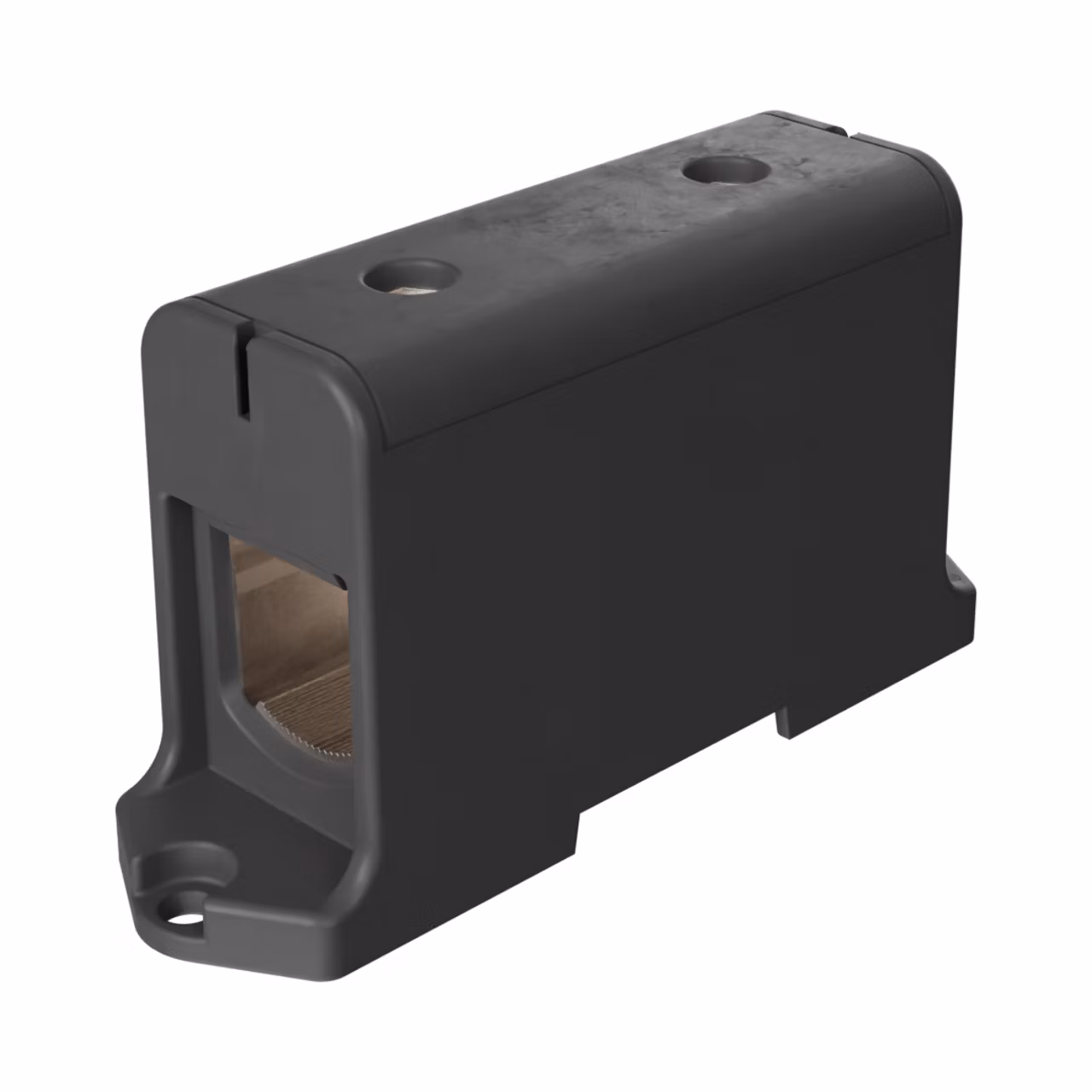 High Current Universal Clamp Terminal Block, Screw Mount, 380.0A / 600V,  Grey Housing and Cover, 1 Circuit for sale
