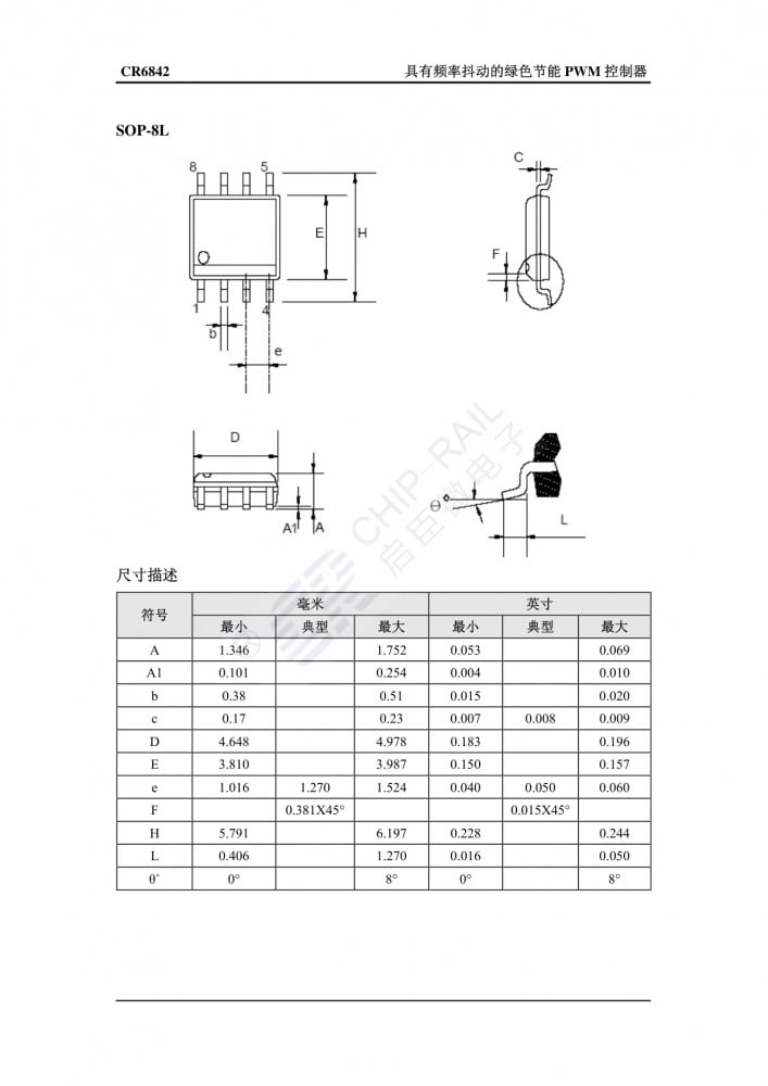 CR6842 datasheet page 8