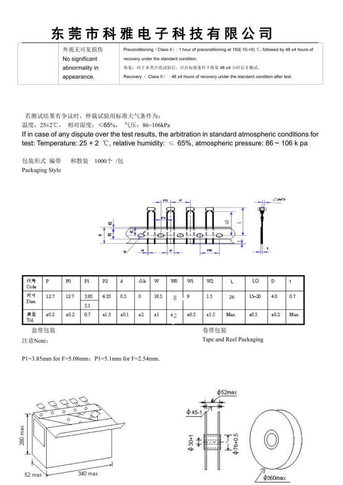 CT40805B103K500F3 datasheet page 5
