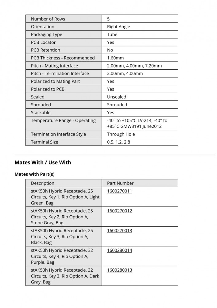 MOLEX 2005065003 technical document page 3