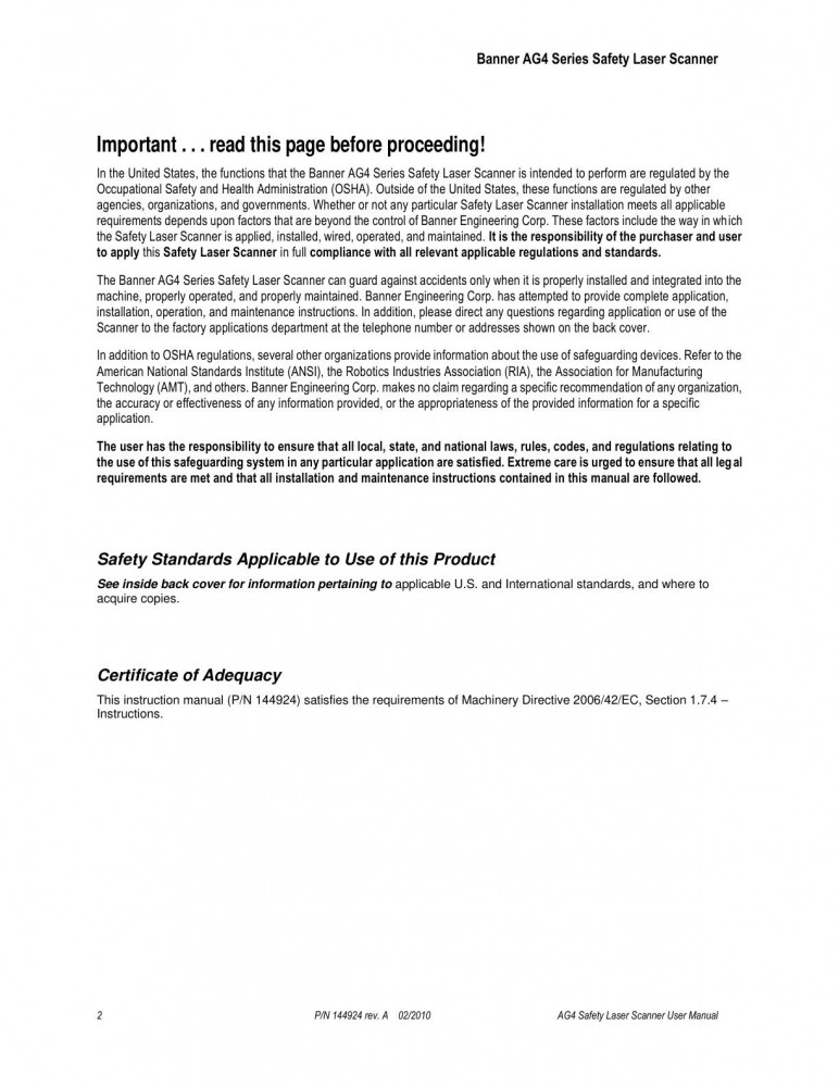 AG4 technical document page 2