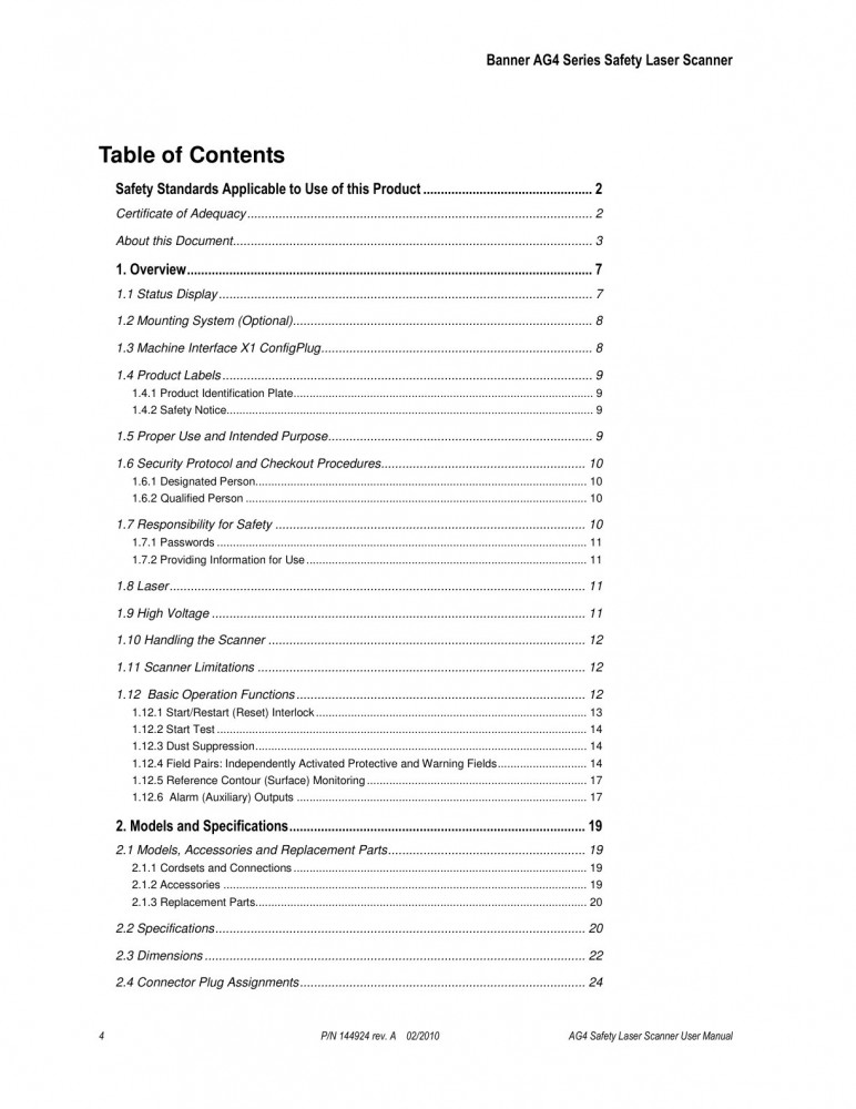 AG4 technical document page 4