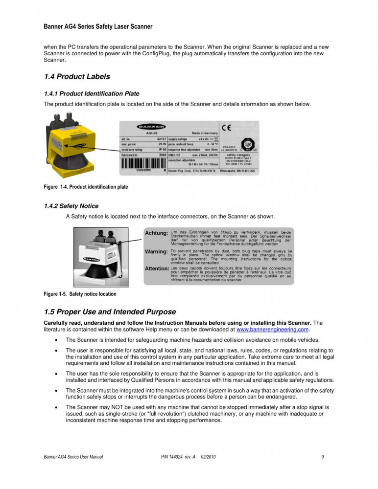 AG4 technical document page 9