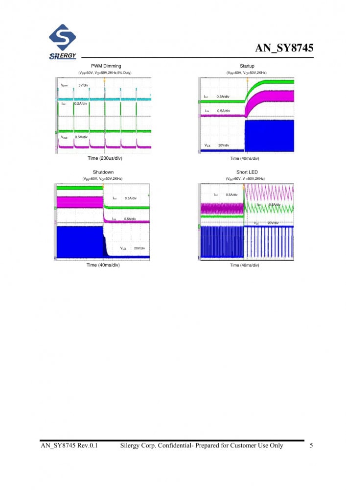 SY8745FCC datasheet page 5