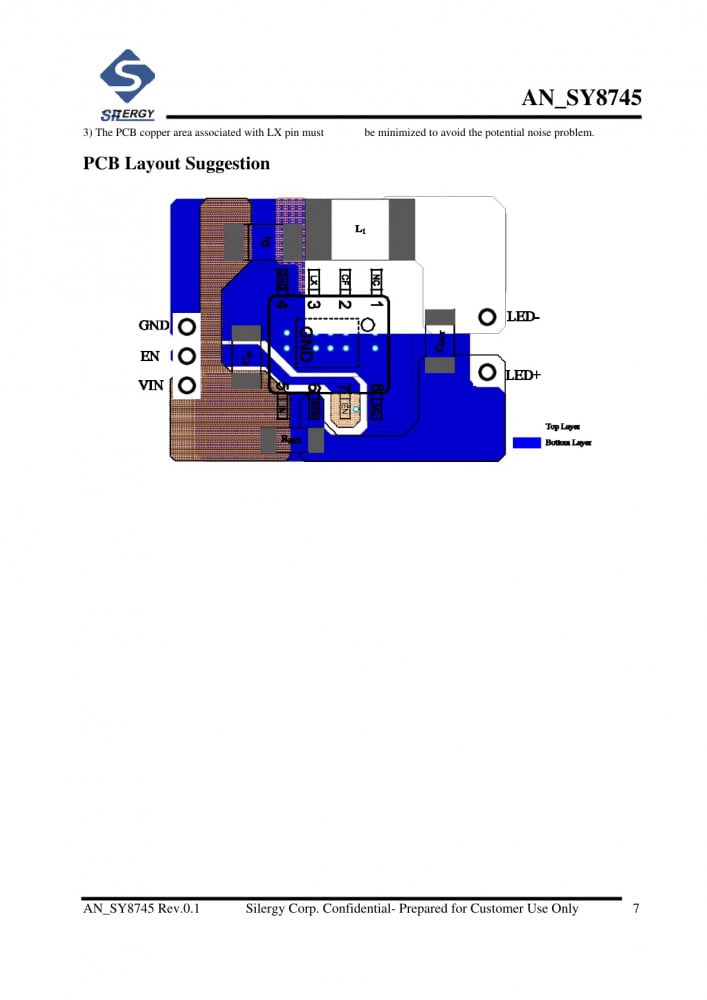 SY8745FCC datasheet page 7