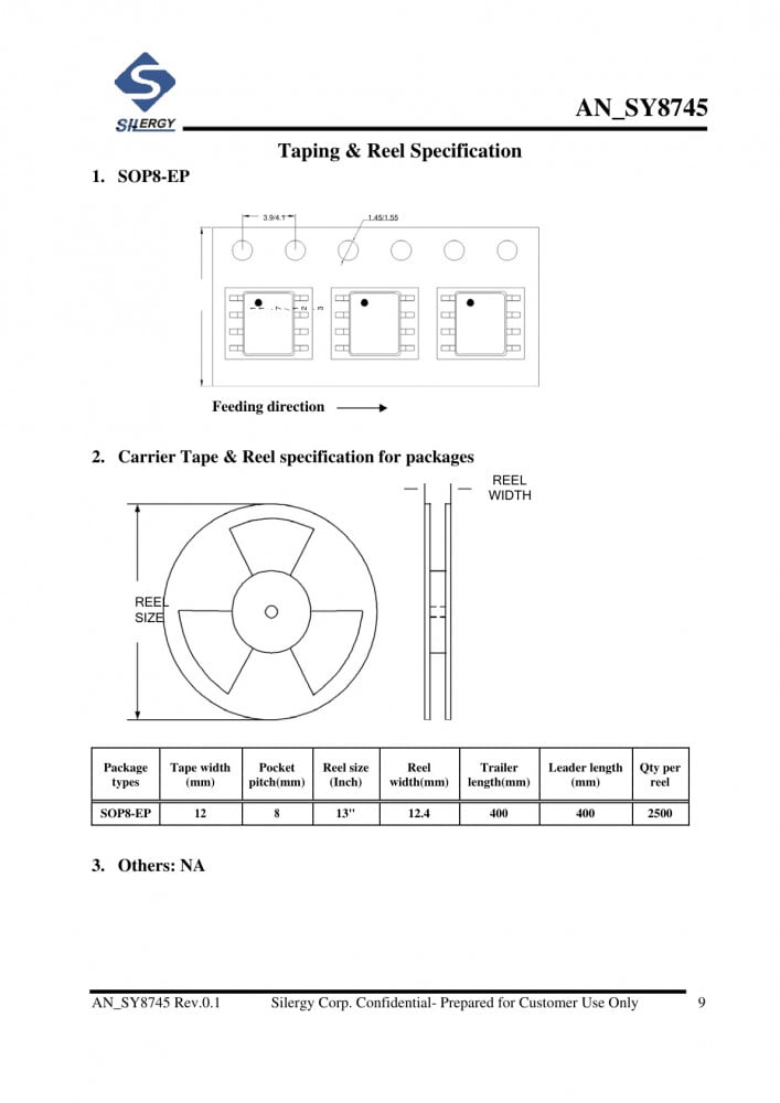 SY8745FCC datasheet page 9