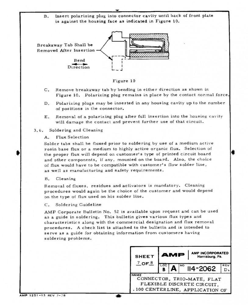 AMP Trio-Mate application specification page 7