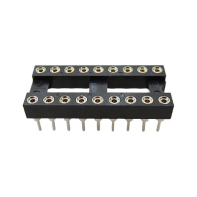 ADAM TECH ICM-628-1-GT-HT IC Socket – High-Temperature IC Socket for Reliable Chip Mounting