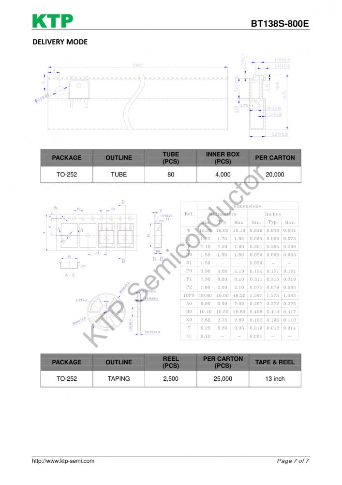 BT138S-800E datasheet page 7