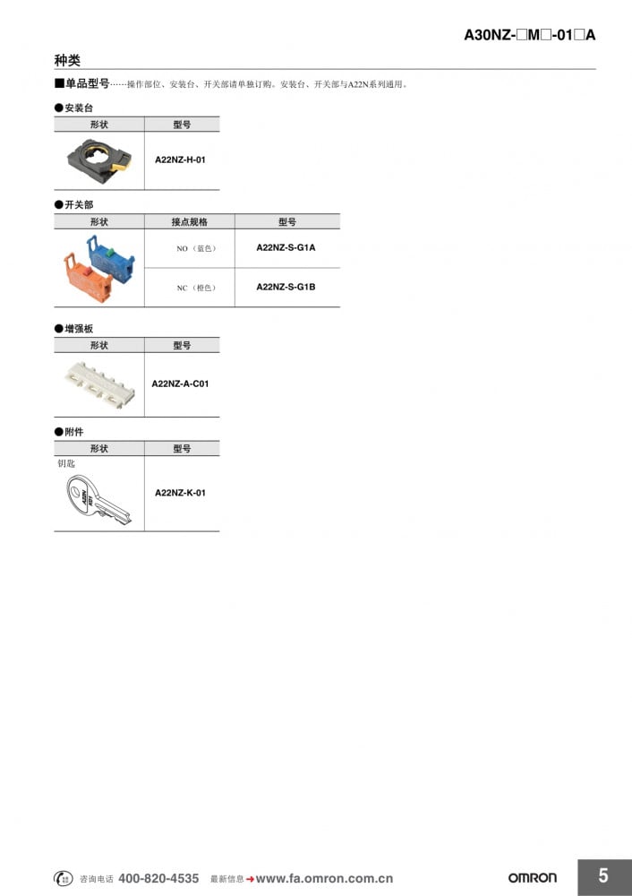 A30NZ technical document page 5