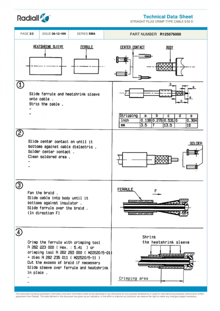 Radiall R125076000 product document, page 3