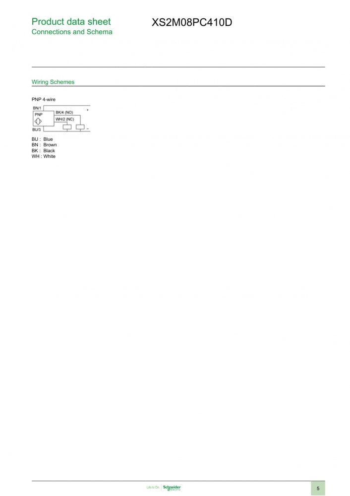 XS2M08PC410D technical document page 5