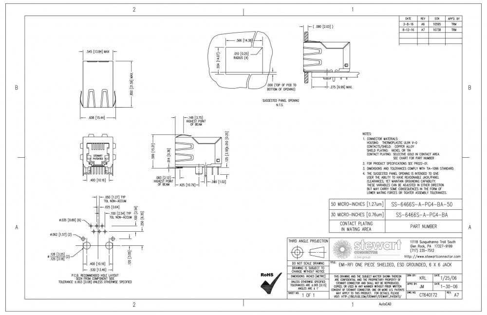 SS-6466S-A-PG4-BA technical document page