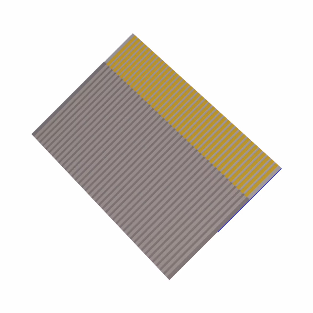 0.50mm Pitch Premo-Flex FFC Jumper, Same Side Contacts (Type A), 254.00mm Cable Length, Gold (Au) Plating, 39 Circuits for sale