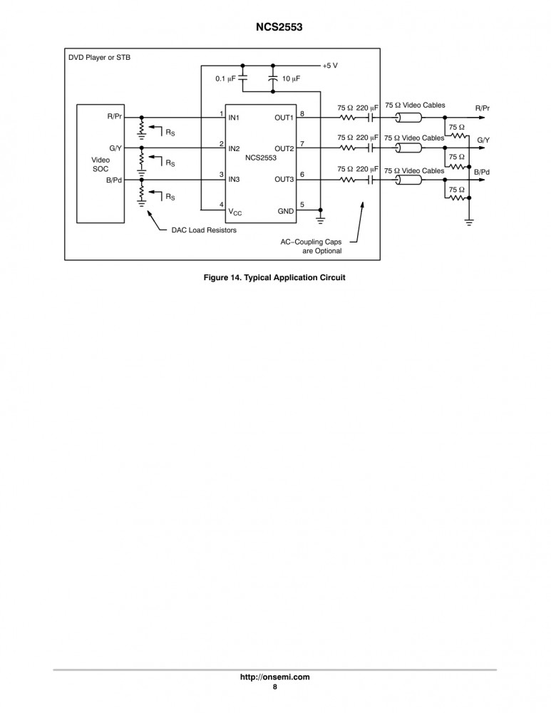 NCS2553 datasheet page 8
