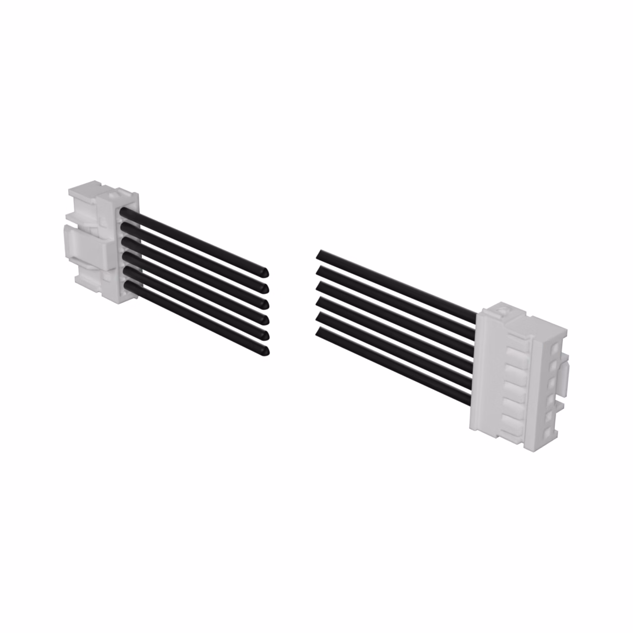 MicroTPA-to-MicroTPA Off-the-Shelf (OTS) Cable Assembly, 2.00mm Pitch, Single Row, 600.00mm Length, 6 Circuits, Natural for sale