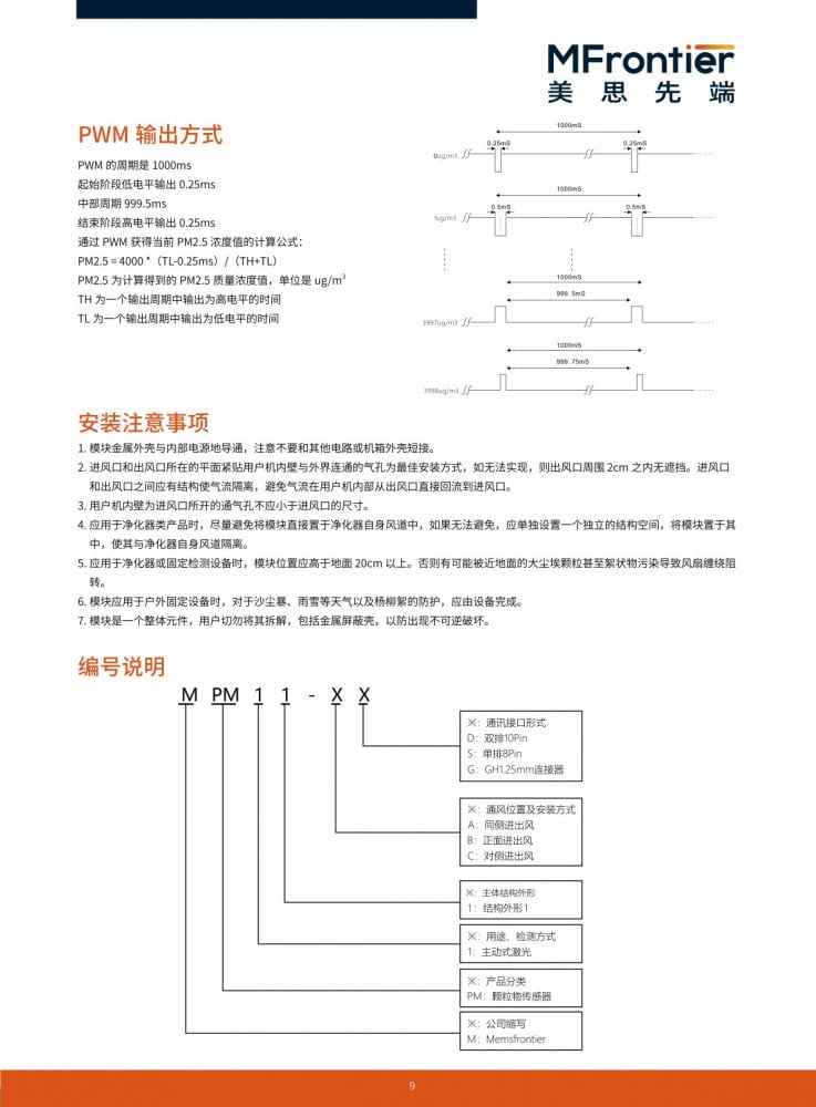 MPM11 technical document page 9
