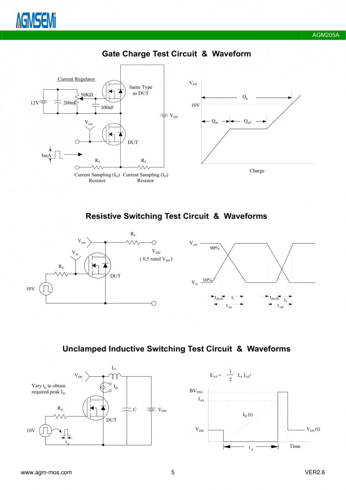 AGM205A datasheet page 5