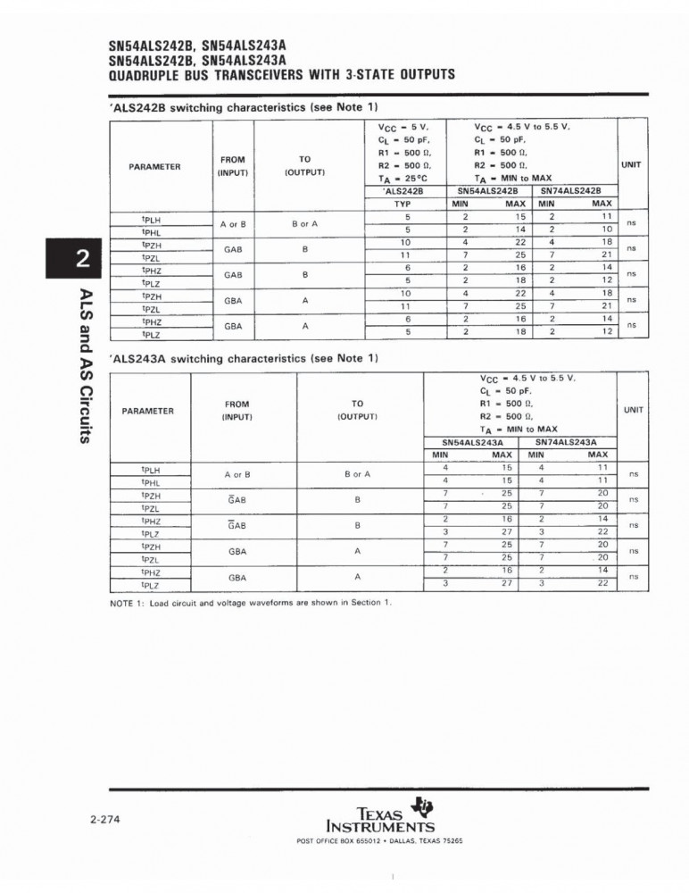 74AS242N datasheet page 6