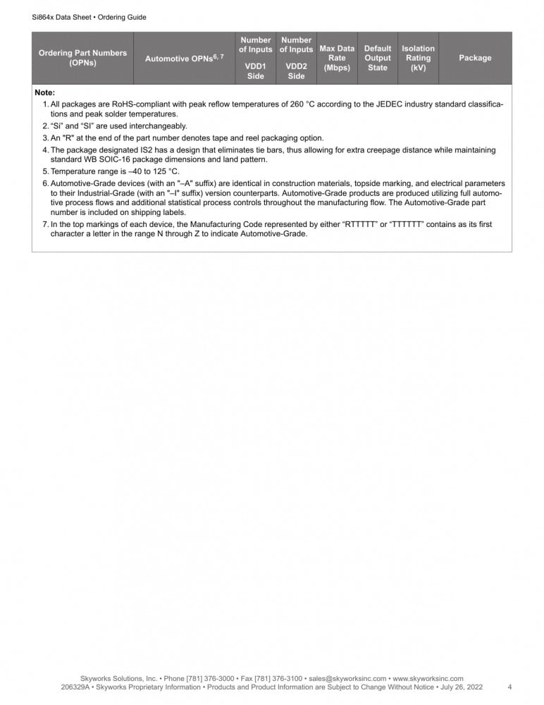 SI8641ED-B-ISR datasheet page 4