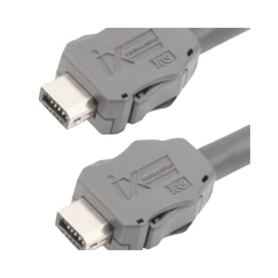 L-com TRGIX601EC-BLK-2M