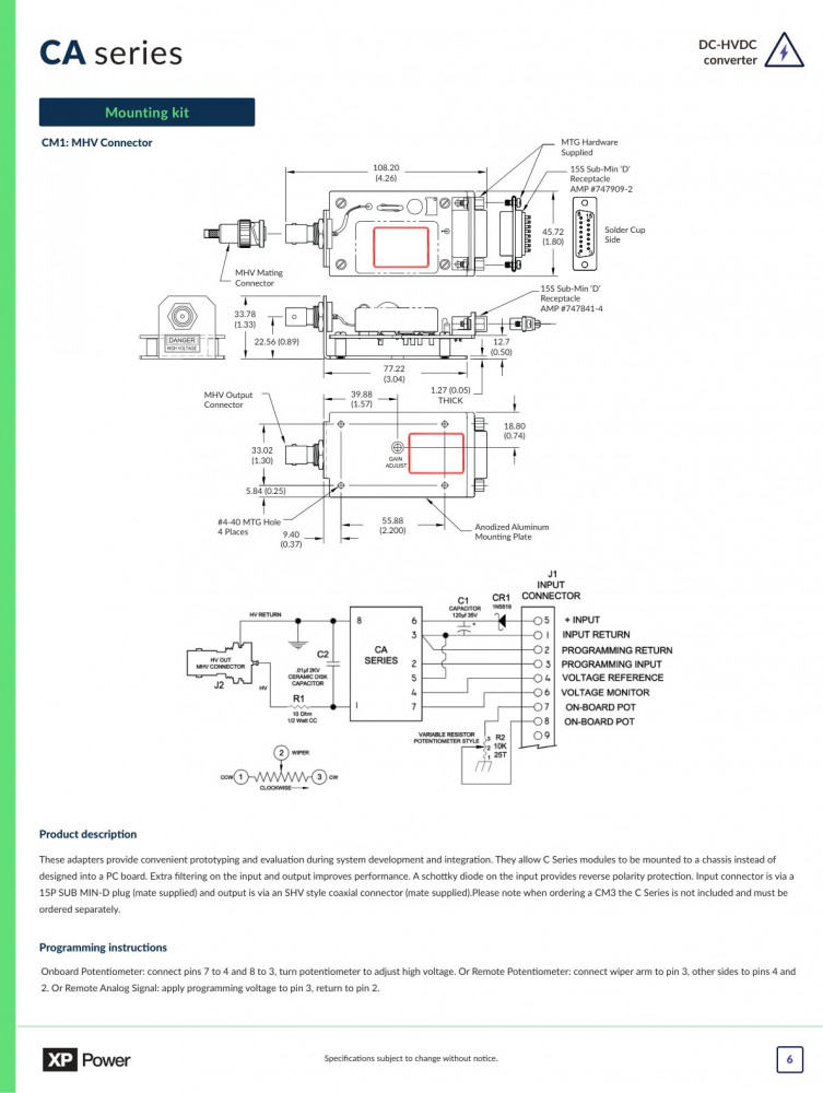Technical document page 6