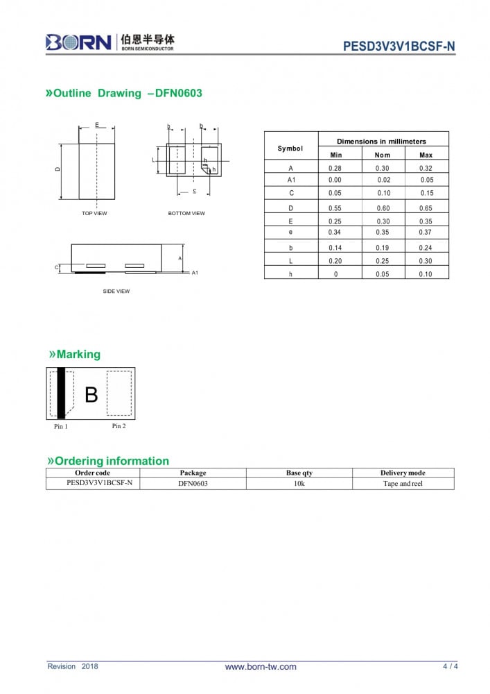PESD3V3V1BCSF-N datasheet page 4