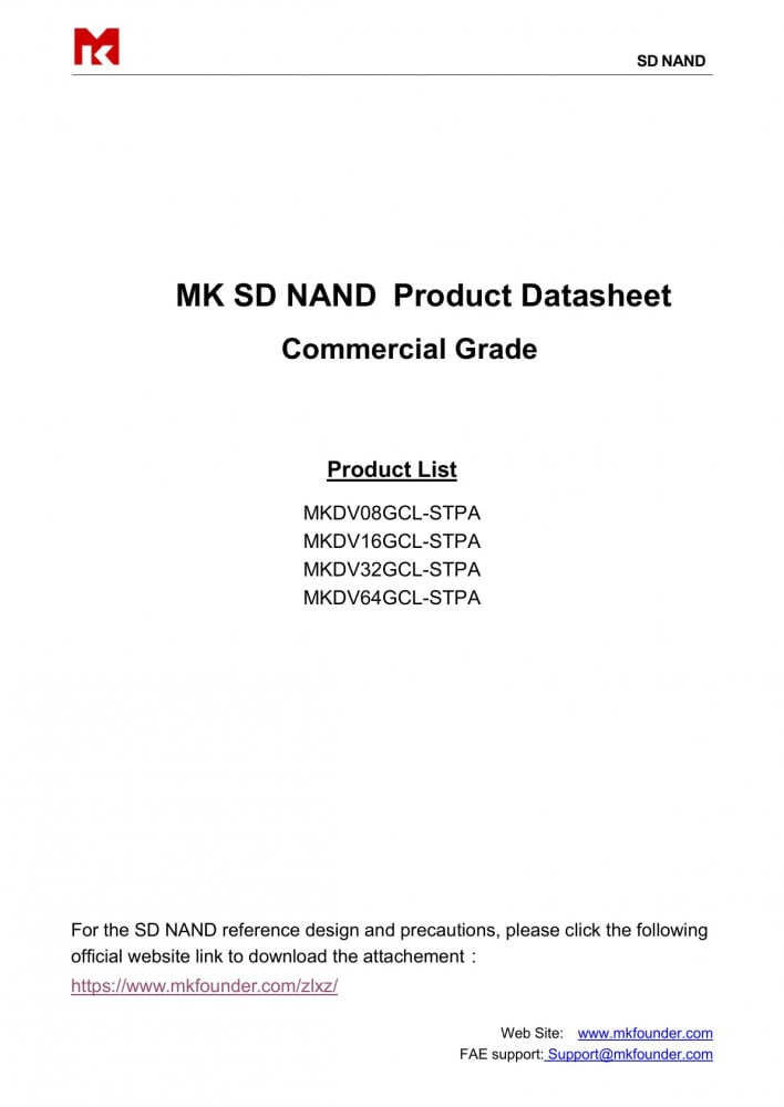 MKDV64GCL-STPA datasheet page 1