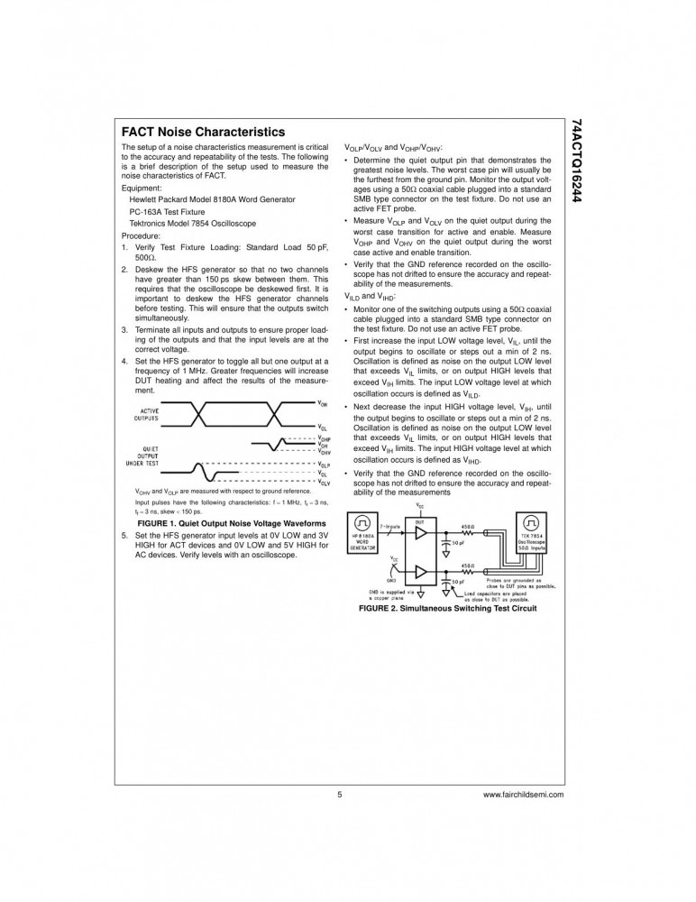 74ACTQ16244 datasheet page 6