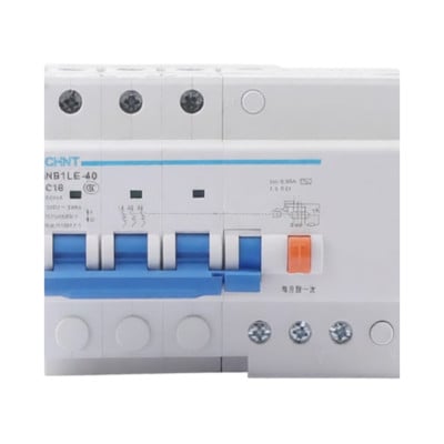 CHINT NB7LE-32 2P C20 30mA Miniature Residual Current Circuit Breaker
