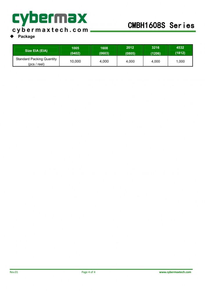 Cybermax CMBH1608S document page 4