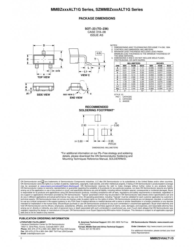 SZMMBZ18VALT1G datasheet page 7