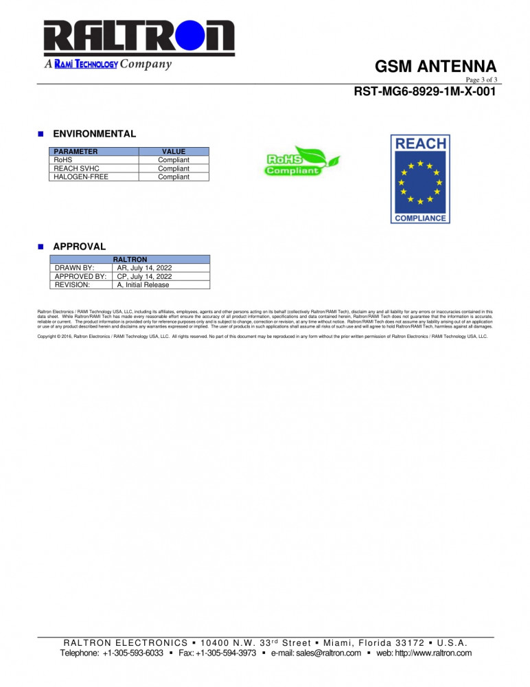 RST-MG6-8929-1M-X-001 datasheet page 3