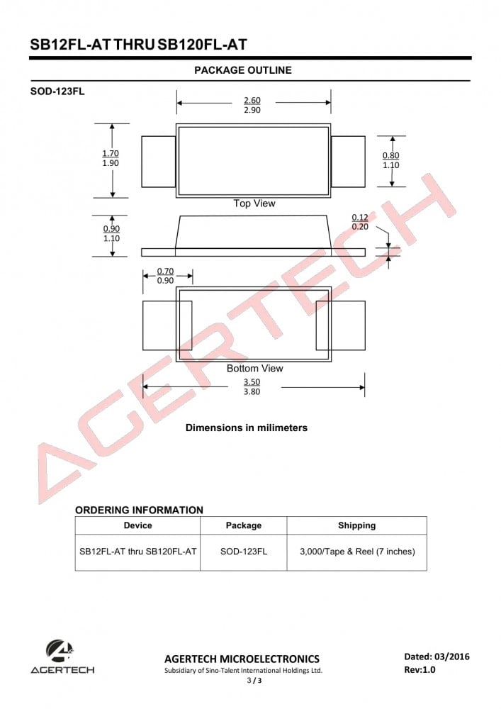 SB14FL-AT datasheet page 3